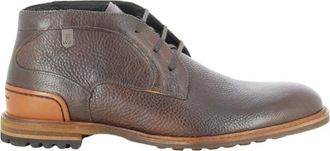 Floris Van Bommel Homme, Chaussures, Brun, Taille: 43 1/2 EU Bottines &agrave; lacets Crepi 13.11