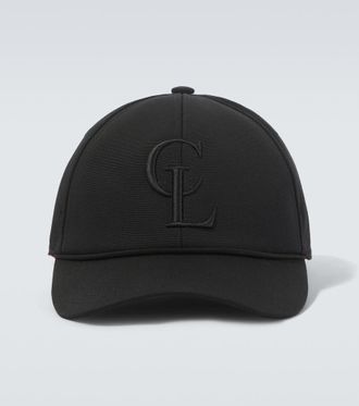 Christian Louboutin Baseballcap aus Baumwoll-Canvas