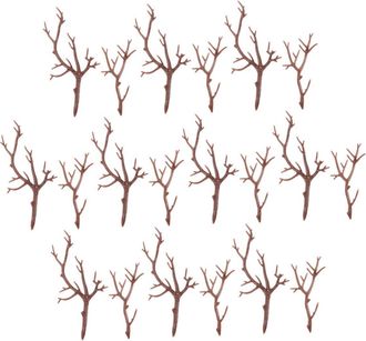 Frcolor 20stücke Dekorative Kunststoff Zweige Für Tischdeko Und Vase Füllung Künstliche Baumzweige Für Heim Und Festlichkeitsdekoration Getrocknete Pflanzenzw