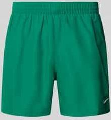 Nike Badeshorts mit Logo-Stitching und Eingrifftaschen