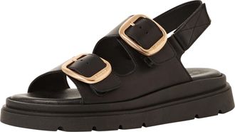 Tamaris Sandalette Damen Bequem Keilabsatz schwarz,EU 40