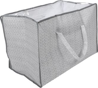 Valiclud Große Aufbewahrungstasche aus Vliesstoff mit Reißverschluss und Praktischem Griff Vielseitiger Organizer für Kleidung Decken und Pullover zur Kleidera