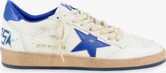 Golden Goose Ballstar leather sneakers with iconic side logo - GOLDEN GOOSE DELUXE BRAND - gender_Man