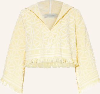 Zimmermann Hoodie Coco Aus Frottee gelb
