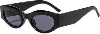 Generic Lunettes De Soleil Vacances &Agrave; Petite Monture For Hommes Et Femmes Conduite En Plein Air(Black)