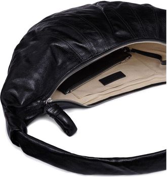 Christophe Lemaire Coated Cotton Belt Bag - Black