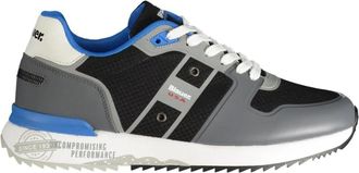 Blauer Herren, Schuhe, Grau, 44 EUGröße