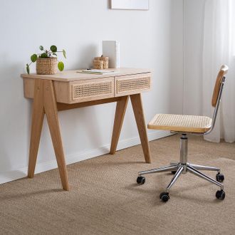 Mørteens home24 Schreibtisch Rana 90cm Braun