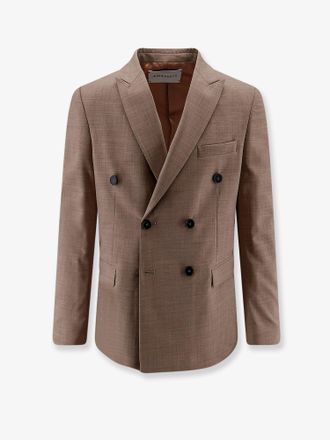 Amaranto Virgin wool blend blazer - AMARANTO - gender_Man
