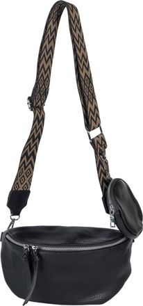 styleBREAKER Umh&auml;ngetasche 2-Teiliges Set Halbmond Crossbody Bag