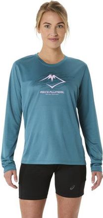 Asics Fujitrail Logo W - Laufshirt Langarm - Damen