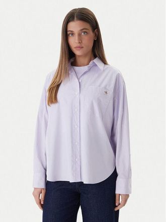Calvin Klein Jeans Hemd LV047F147G Rosa Relaxed Fit