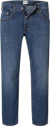 Mustang Jeans Herren Jeans blau Baumwoll-Stretch