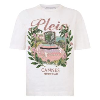 Philipp Plein Damen, Oberteile, Wei&szlig;, SGr&ouml;&szlig;e