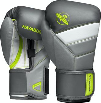Hayabusa T3 Boxhandschuhe Boxhandschuhe Damen Herren - Kohle/Limette, 12oz