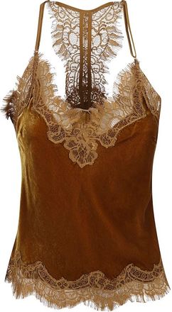 Gold Hawk Femme, Tops, Brun, Taille: 38 FR D&eacute;bardeur