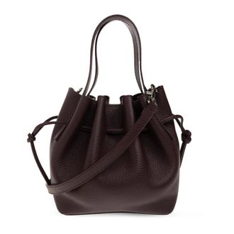 Yuzefi Mini Sac Seau Festonn&eacute; - Femme - Sacs - Rouge - Taille: ONE Size