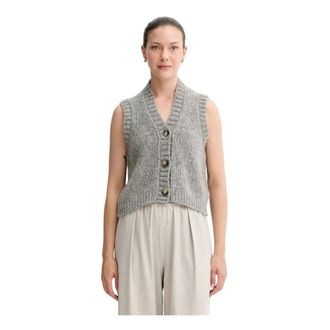 Marc O'Polo V-Ausschnitt Cardigan - - Jackets - Damen - Grau - L