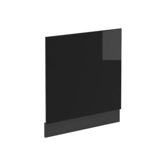 Vicco Fa&ccedil;ade R-Line, Noir Haute brillance, 60 cm, PT Ch&ecirc;ne, Vicco