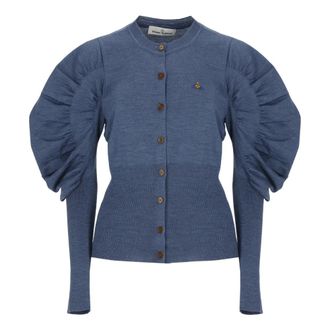 Vivienne Westwood Eli Cardigan - - Knitwear - Damen - Blau - S