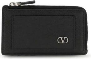 Valentino Garavani Homme, Accessoires, Noir, Taille: ONE Size Bos Taurus Wallet