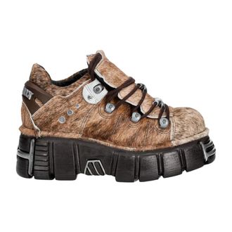 New Rock Plateau-Stiefeletten - - Shoes - Damen - Braun - 39 EU