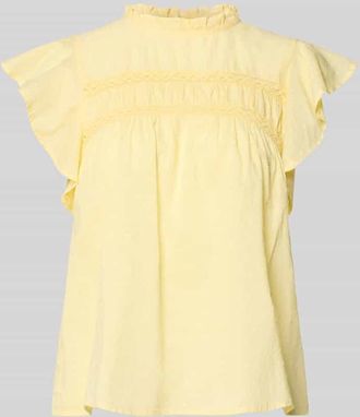 Vero Moda Regular Fit Blusentop aus reiner Baumwolle Modell TRINE