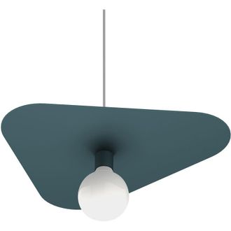 Lumicom Cloud Suspension, 1XE27, max 42W, m&eacute;tal, bleu m&eacute;diterran&eacute;en, 50x42cm Bleu M&eacute;diterran&eacute;en - Bleu M&eacute;diterran&eacute;en - Lumicom