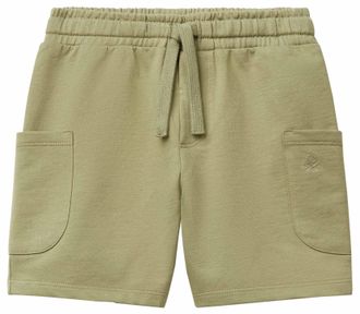 Benetton Kinder und Jugendliche Bermuda 39djg901c Shorts, grün, 5 Jahre