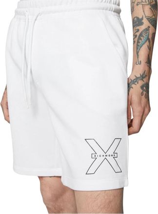 John Richmond Bermuda mit Logo X - - Shorts - Herren - Wei&szlig; - 2XL