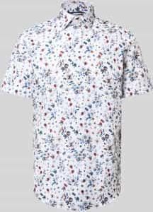 Christian Berg Regular Fit Business-Hemd aus Baumwolle mit Kentkragen