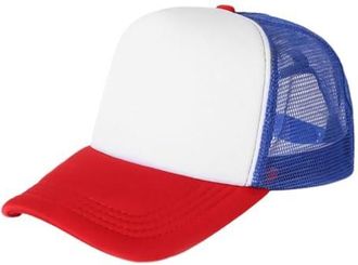 Generic Casquette de baseball r&eacute;glable pour enfants avec dos en maille respirante et couleurs contrast&eacute;es
