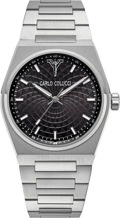 Carlo Colucci Homme, Accessoires, Gris, Taille: ONE Size Montres
