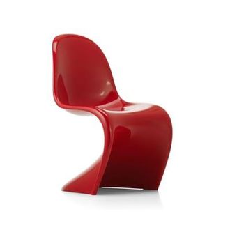 Vitra Chaise Panton Chair - Rouge - Mousse rigide de polyuréthane - Designer Verner Panton