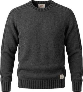 Bob Maille col rond FIN - Homme - Pulls - Gris - Taille: M
