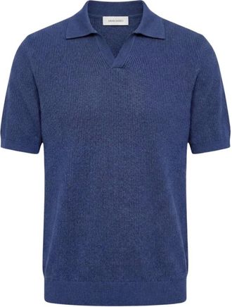 Gran Sasso Homme, Tops, Bleu, Taille: M Polo