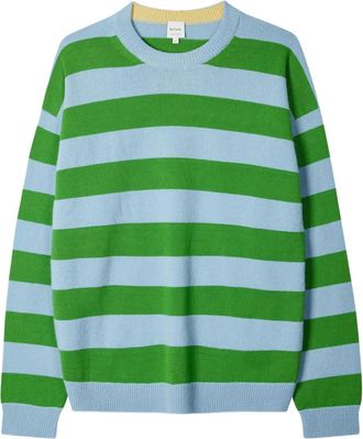 Paul Smith pull à rayures - Bleu