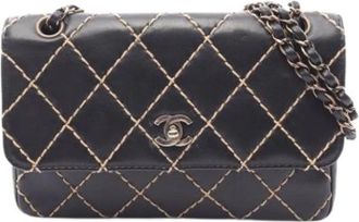 Chanel Pre-owned Wild Stitch Handbag - Femme - Pre-owned - Noir - Taille: ONE Size