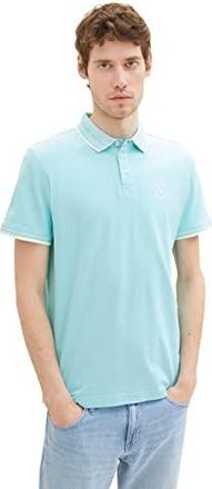 Tom Tailor Hommes Polo 1035575, 31046 - blue tibetan stone, XXL