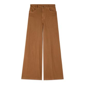 Oltre Damen, Jeans, Braun, 4XLGr&ouml;&szlig;e