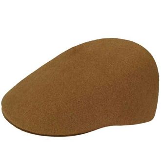 Kangol Seamless Wool 507 Hat Casquette Plate, Marron (Bois), M Mixte