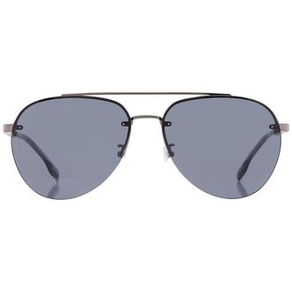 HUGO BOSS 1537/F/SK 06LB IR Sonnenbrille f&uuml;r Herren (Dunkles Ruthenium/Grau)