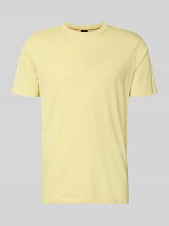 Boss Orange by Hugo Boss Regular Fit T-Shirt aus strukturierter Baumwolle Modell TEGOOD