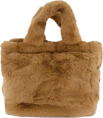 Herno Sac en fausse fourrure douce et nylon Chamonix - Femme - Sacs - Brun - Taille: ONE Size