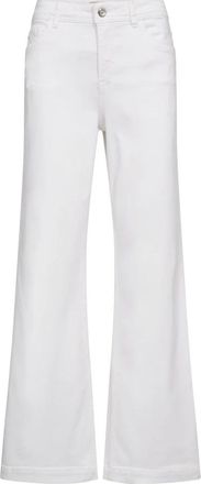 Mos Mosh MOS Mosh, Femme, Jeans, Blanc, Taille: W30 Pantalon large