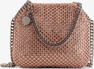 Stella McCartney Falabella Mini mesh and crystal crossbody bag - STELLA MCCARTNEY - gender_Woman