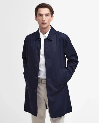 Barbour Homme, Vestes, Bleu, Taille: S Veste &Eacute;l&eacute;gante Imperm&eacute;able Style Mac