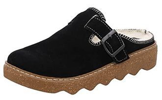 Rohde Chaussons Femme Foggia 6123, Pointure:40 EU, La Couleur:Noir