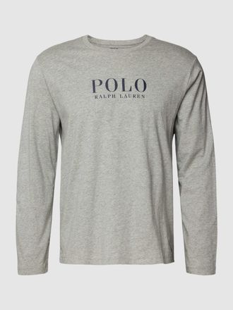 Ralph Lauren Longsleeve mit Label-Print Modell LIQUID