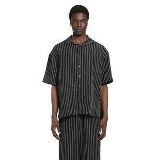 Willy Chavarria Camp Collar SS Shirt